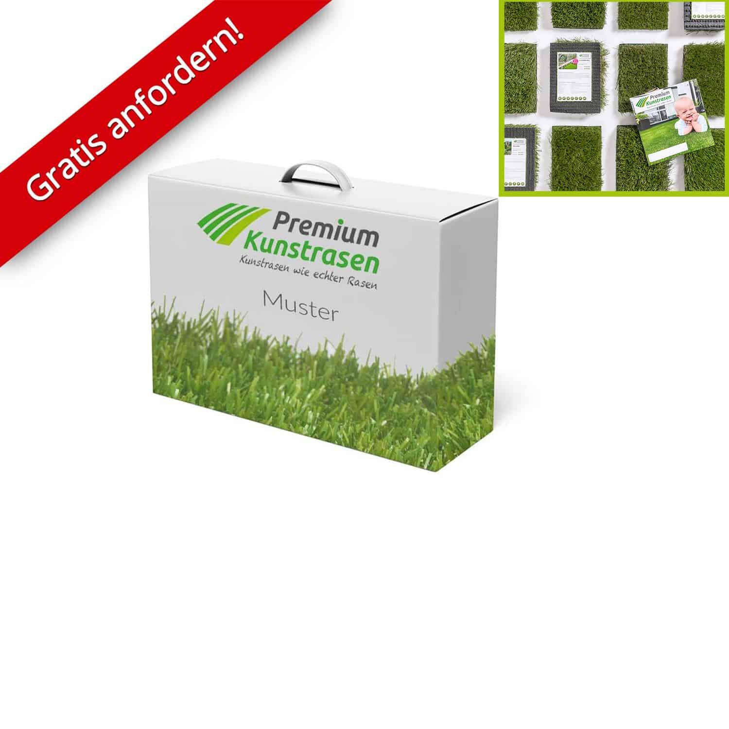 Kunstrasen Musterbox Kostenlos